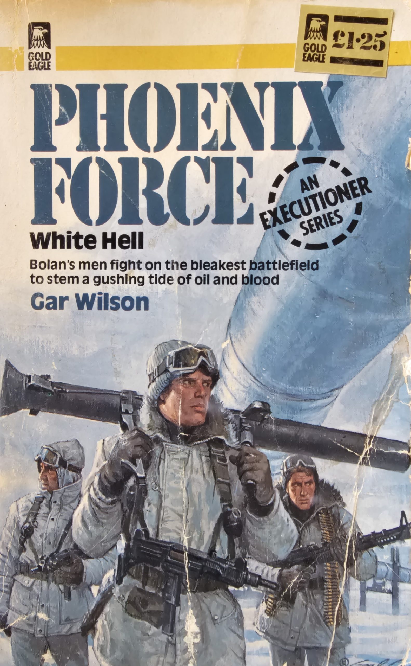 Phoenix Force #6 White Hell by Gar Wilson - Preloved Paperback - Buki Huki